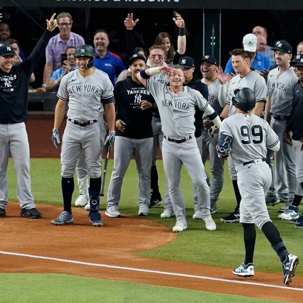 MLB: ¿Cómo se vio el jonrón 62 de Aaron Judge desde el banquillo de los Yankees y como se ...